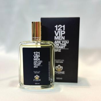 Perfume 121 Vip Men Zyone 100ml - Perfume Masculino - Magazine Luiza