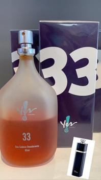 Perfume 33 Colônia Desodorante, 85ml - Yes! - Yes cosmetics - Perfume ...