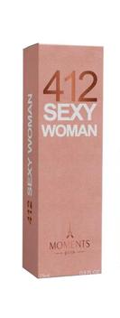 Perfume 412 Sexy Woman 15ml - Moments Paris - Perfume Feminino - Magazine Luiza