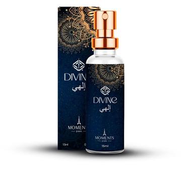 Perfume Arabe Divine 15ml Parfum 30 Essência Erba Pura - Moments Paris ...