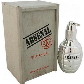 Perfume Arsenal Platinum Gilles Cantuel Eau de Parfum Masculino 100 ml ...