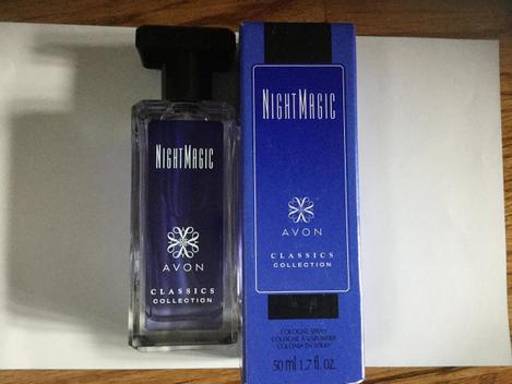 Perfume AVON Night Magic Evening Musk Cologne 50ml para mulheres ...