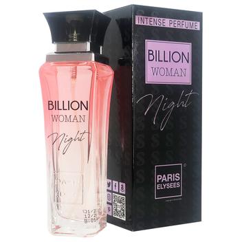 Perfume Billion Woman Night Feminino Eau de Toilette 100 ml Paris Elysees - Perfume Feminino ...