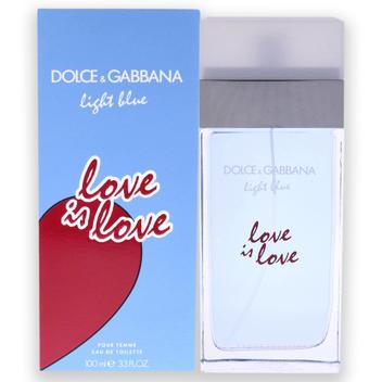 Perfume Dolce & Gabbana Light Blue Love Is Love EDT 100ml - Perfume Feminino - Magazine Luiza