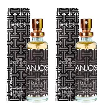 Perfume Feminino Anjos 15ml Kit com 2 - Amakha Paris - Kit de Perfume ...