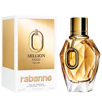 Perfume Feminino Million Gold For Her Rabanne Eau de Parfum 50ml ...