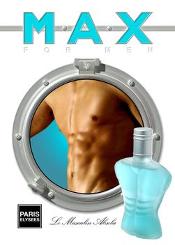 Perfume Importado Max Paris Elysees Masculino 100ML - Perfume Masculino ...