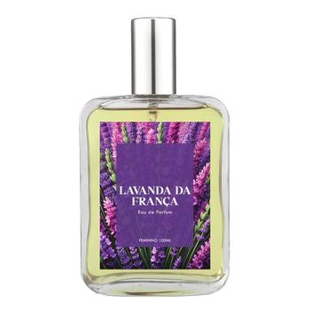 Perfume Lavanda Da França Feminino 100Ml - Natural E Vegano - Essência ...