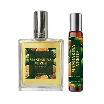 Perfume Mandarina Verde Homem 50Ml + Roll On 10Ml Natural - Essência Do ...