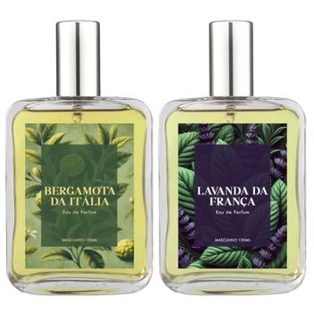 Perfume Masc. Bergamota Da Itália E Lavanda Da França 100Ml - Essência ...