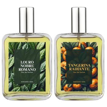 Perfume Masc. Louro Nobre Romano E Tangerina Radiante 100Ml - Essência ...