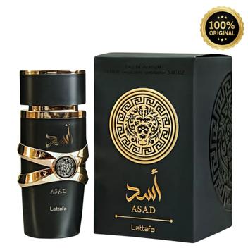 Perfume Masculino Árabe Lattafa Asad Eau de Parfum 100ml Original ...