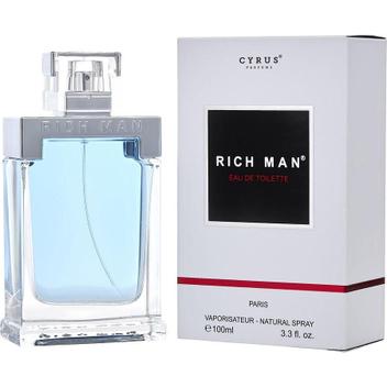 Perfume Masculino Cyrus Parfums Rich Man Edt Spray 100 Ml - Perfume ...