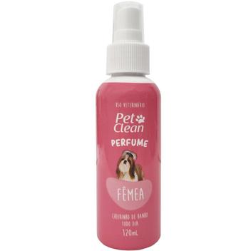 Perfume Para Cachorro Gato Colônia Banho e Tosa Fêmea 120ml Pet Clean ...