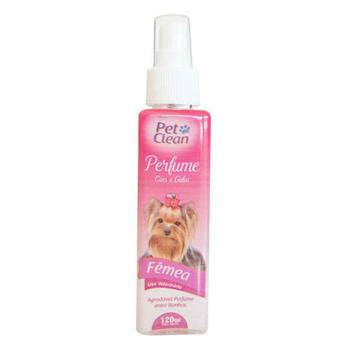 Perfume Para Cães E Gatos Fêmea Pet Clean 120ml - PETCLEAN - Perfume e ...