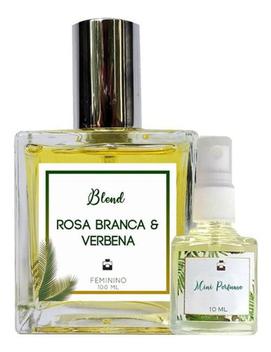 Perfume Rosa Branca & Verbena 100Ml Feminino - Essência Do Brasil - Kit ...