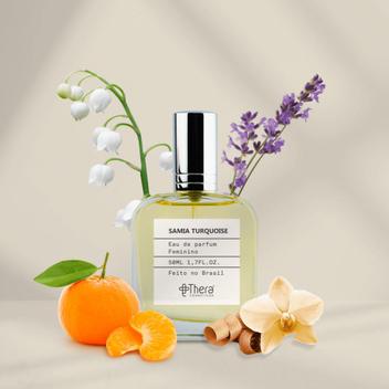 Perfume Samia Turquoise - Thera Cosméticos - Perfume - Magazine Luiza