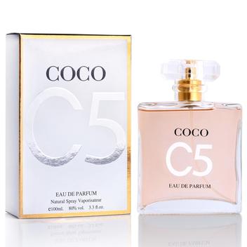 Perfume URBAN COLLECTION Coco C5 Eau De Parfum para mulheres - Perfume Feminino - Magazine Luiza