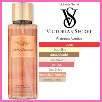 Perfume Victoria's Secret Body Splash Amber Romance Corporal 250ml ...