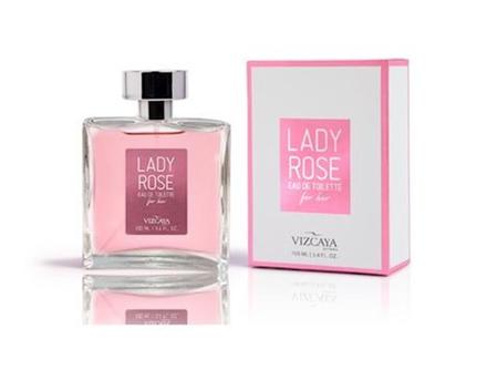 Perfume Vizcaya Lady Rose Feminino Eau de Toilette 100ml - Perfume ...