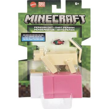Persian Cat Minecraft 10cm c/ Acessorios - Mattel GTP08 - Boneco ...