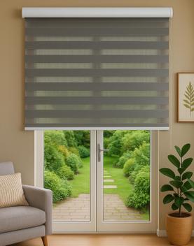 Persiana Double Vision Sunny 180larg x 220alt (com bandô) - Top Flex ...