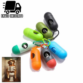 Pet Porta Cata Caca Saquinho Plástico Refil Higiênico para Cachorro e ...