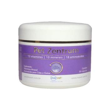 Pet Zentrum 30 Capsulas - Inovet - Vitaminas e Suplementos para Pet ...