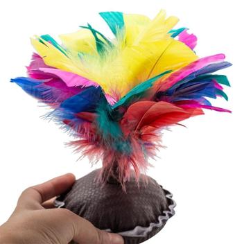 Peteca Com Penas Colors Na Solapa - Fuxing - Peteca - Magazine Luiza