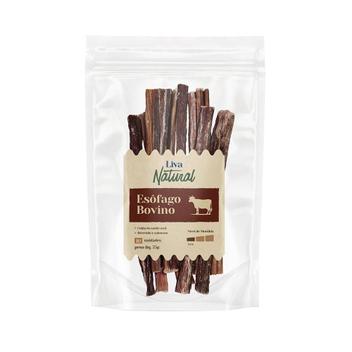 Petisco Mastigável Liva Natural Esôfago Bovino para Cães - 10 Unidades ...