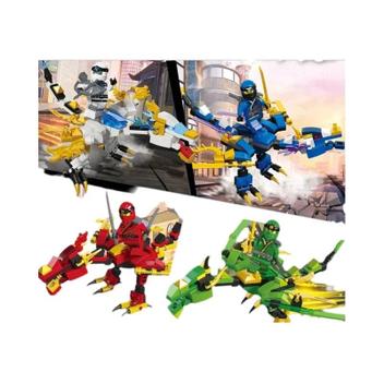 Phantom Ninja BJD Boneca Dragão Montagem Brinquedo Quebra-cabeça Chinês ...