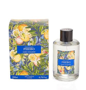 Phebo Colônia Limão Siciliano 200ml - Perfume - Magazine Luiza