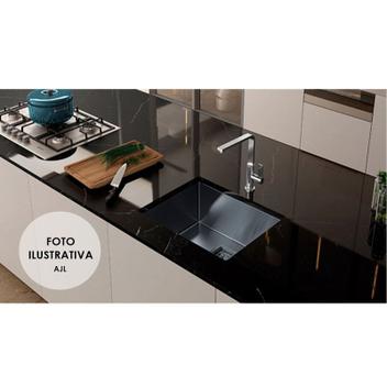 Pia Cuba Para Cozinha e Area Gourmet Com Válvula Inox 60x40 Embutida ou ...
