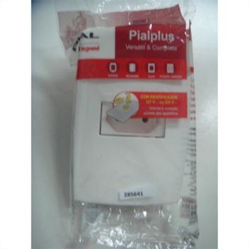 Pial Conjunto Plus 1 Tomada 10A-615080 - Pial legrand - Tomadas ...
