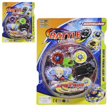 Piao / blade com lancador battle super power colors 10 pecas na cartela ...