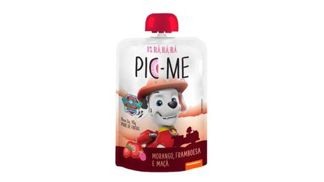 Pic me morango framboesa e maçã patrulha canina pouch 90g - Papinha ...