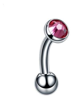 Piercing Íntimo Christina Genital Pedra Cristal 100% Titânio - De ...