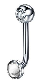 Piercing Íntimo Genital Christina Pedra Cristal 100% Titânio - De ...