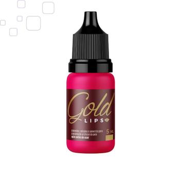 Pigmentos Mag Color Gold Line Lips - 5ml - Pigmento para ...