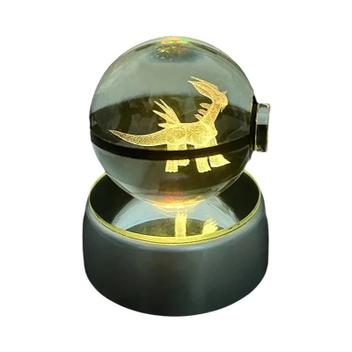 Pikachu Gengar Eevee Mewtwo LED Night Light Pokémon Bola De Cristal ...