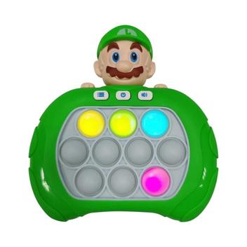 Pikachu Quick Push Pop up Fidget Bubble Light up AntiStress Jogo ...