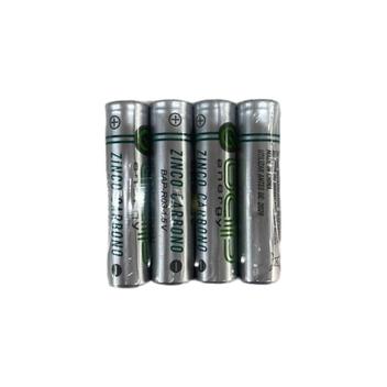 Pilha AAA Simples 3A Bap 4 Unidades Zinco Carbono Pacote - MXT - Pilhas ...