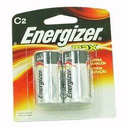 Pilha Alcalina Max C2 Média Energizer - Pilhas - Magazine Luiza