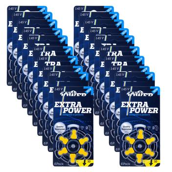 Pilha Auditiva 10 Extra Power Bateria Pr70 kit 120 unidades - Acessórios Auditivos - Magazine Luiza