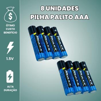 Pilha Comum 60 Unidadas Pacote Caixa Pilhas Pequenas - Combos Pilhas ...