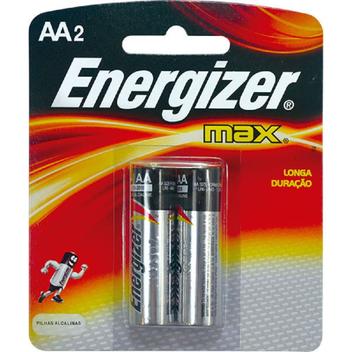Pilha Energizer Max AA 2 Unidades - Pilhas - Magazine Luiza