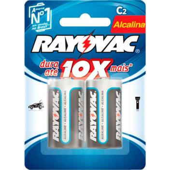 Pilha Rayovac Alcalina, Md C/02 - Pilhas - Magazine Luiza