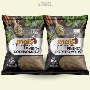Pimenta Do Reino 1 Kilo Pimenta Moida Real Sabor - Mais Tempero ...
