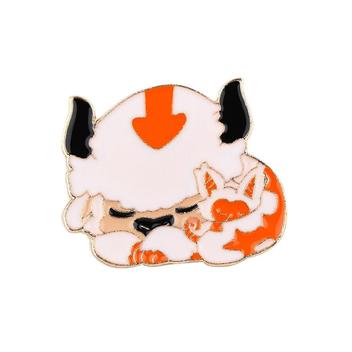 Pin de Esmalte Appa (Avatar) - Broche de Anime para Roupas, Mochila e ...