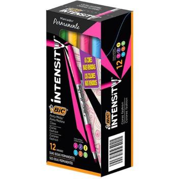 Pincel Marcador Permanente Marking 1,1 mm 6 Cores Bic - Caneta ...